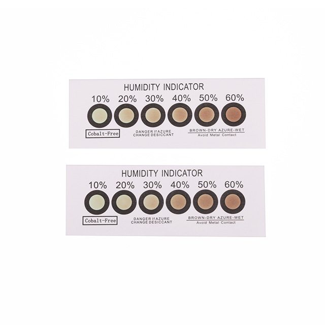China Environmental Cobalt Free Humidity Indicator Card manufacturers ...
